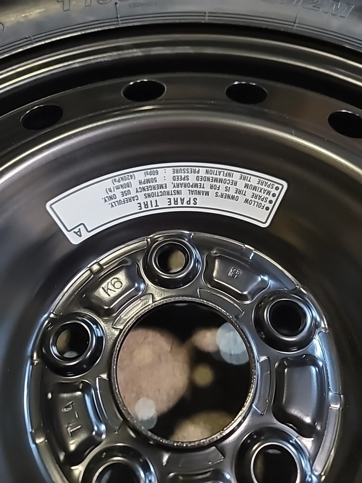 NEW T155/90D17 101M Temporary Emergency Spare Compact Donut Tire Rim ...