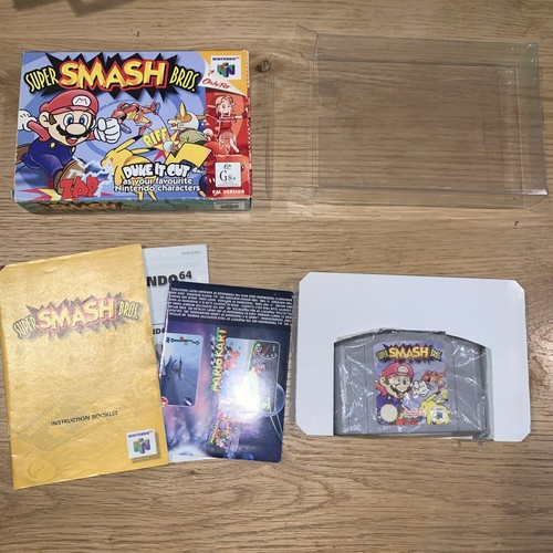 Super Smash Bros. N64 Nintendo 64 Complete Boxed!! 45496870461 | eBay