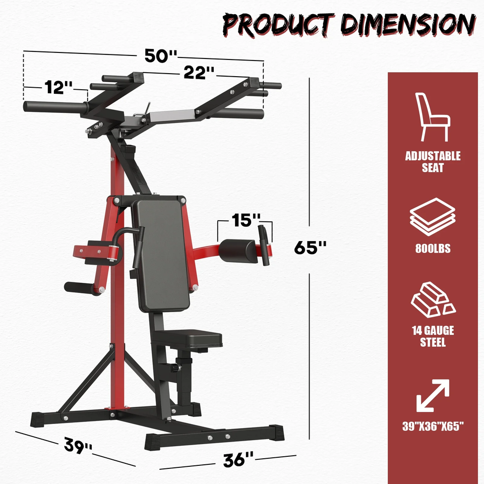Plate Loaded Deltoid Shoulder Press Machine Adjustable Back Rest Home ...