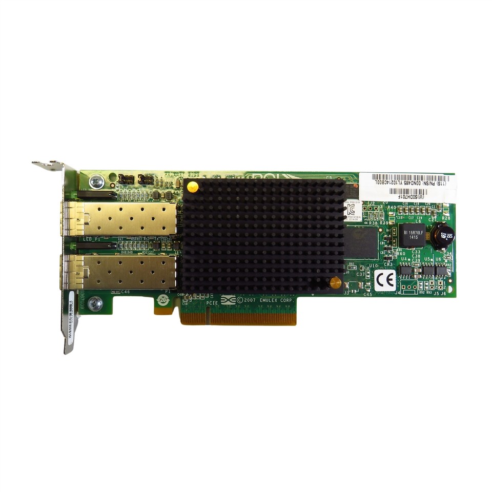IBM 00ND485 577D LPE12002 2 Port 8Gbps SFP Adapter Card | eBay