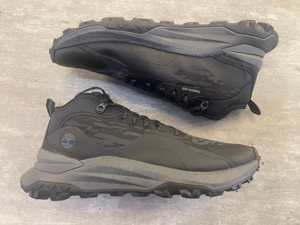 Timberland Men's Motion Access Mid Lace Sneaker Black Jacquard A6DBD ...