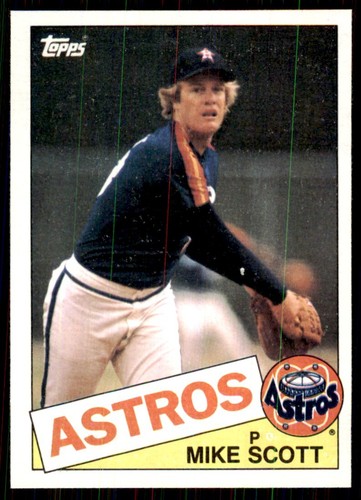 1985 Topps. Mike Scott A Baseball Cards #17 | eBay