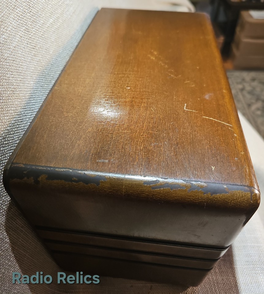 Emerson Model A-130 Tube Radio 1937 Original Factory Box & Inserts Glowing Dial | eBay