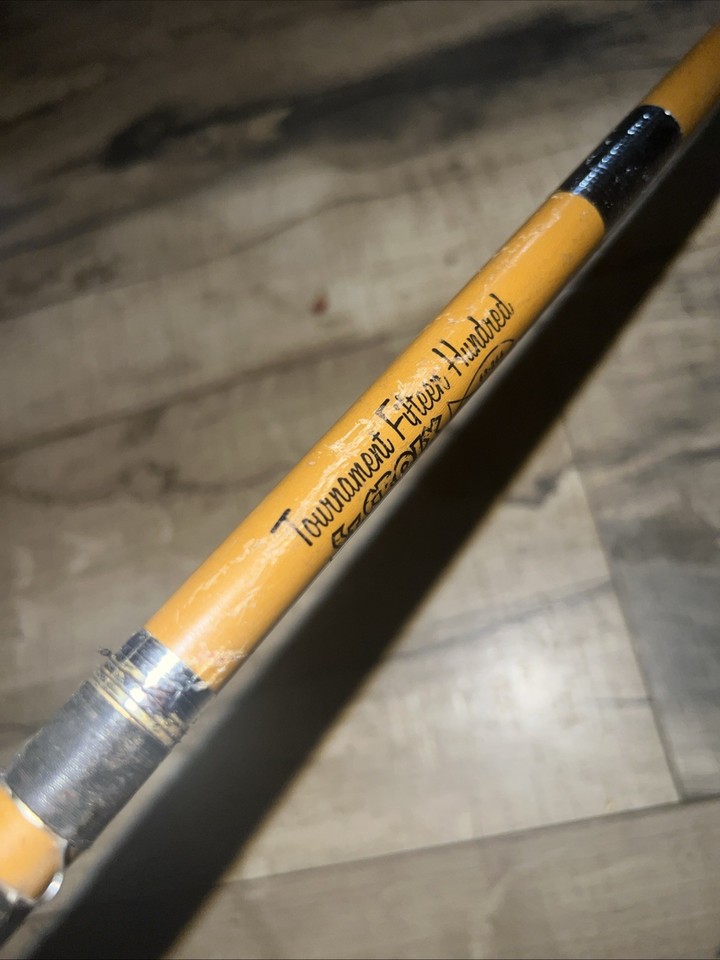 Vintage 60's St. Croix Tournament Fifteen Hundred Rod #63-266 - 6'6" 2 ...