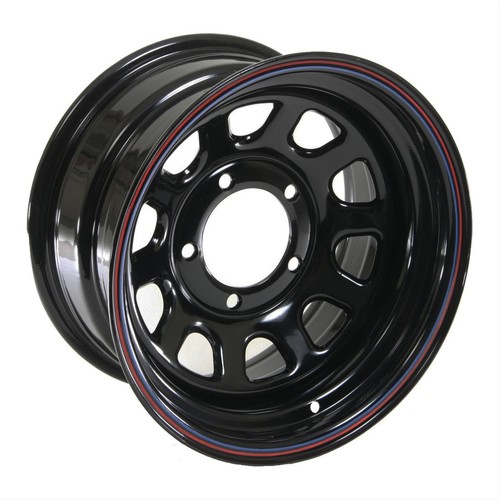 Cragar Black Steel D Window Wheels 15"x8" 5x5.5" BC Set of 4 | eBay