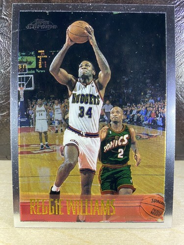 1996-97 Topps Chrome Reggie Williams #59 Denver Nuggets NM | eBay