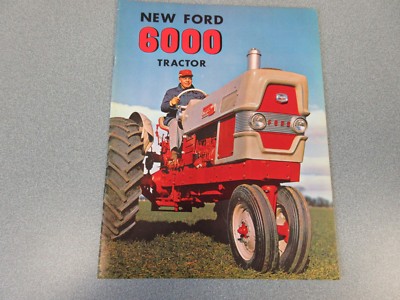 Ford 6000 Farm Tractor Brochure Very Neat | eBay