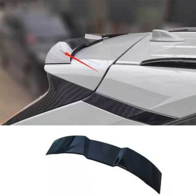 For Toyota RAV4 2019-2024 Gloss Black Roof Spoiler Trunk Lip Wing Flap ...