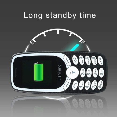 Ushining 2G Unlocked Mobile Phone Dual Sim Easy to Use Big Button for ...