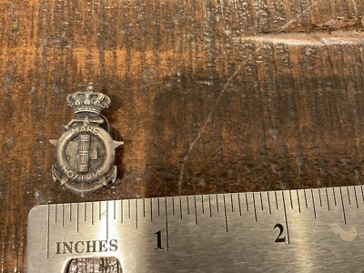 ORIGINAL WWII ITALY ITALIAN NAVY INSIGNIA PIN BADGE | eBay