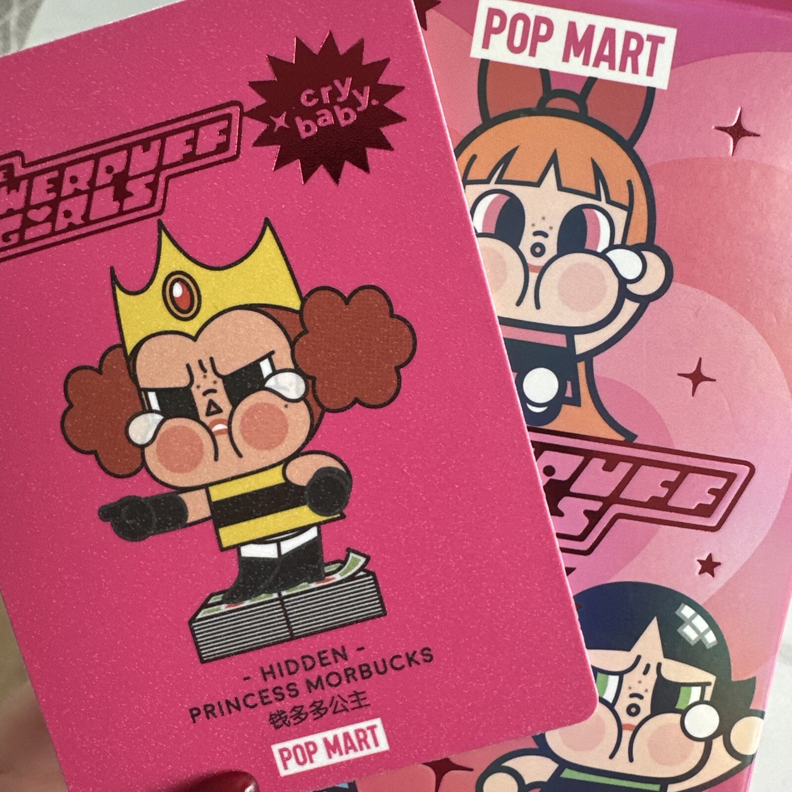 POPMART CRYBABY x Powerpuff Girls - SECRET PRINCESS MORBUCKS | eBay