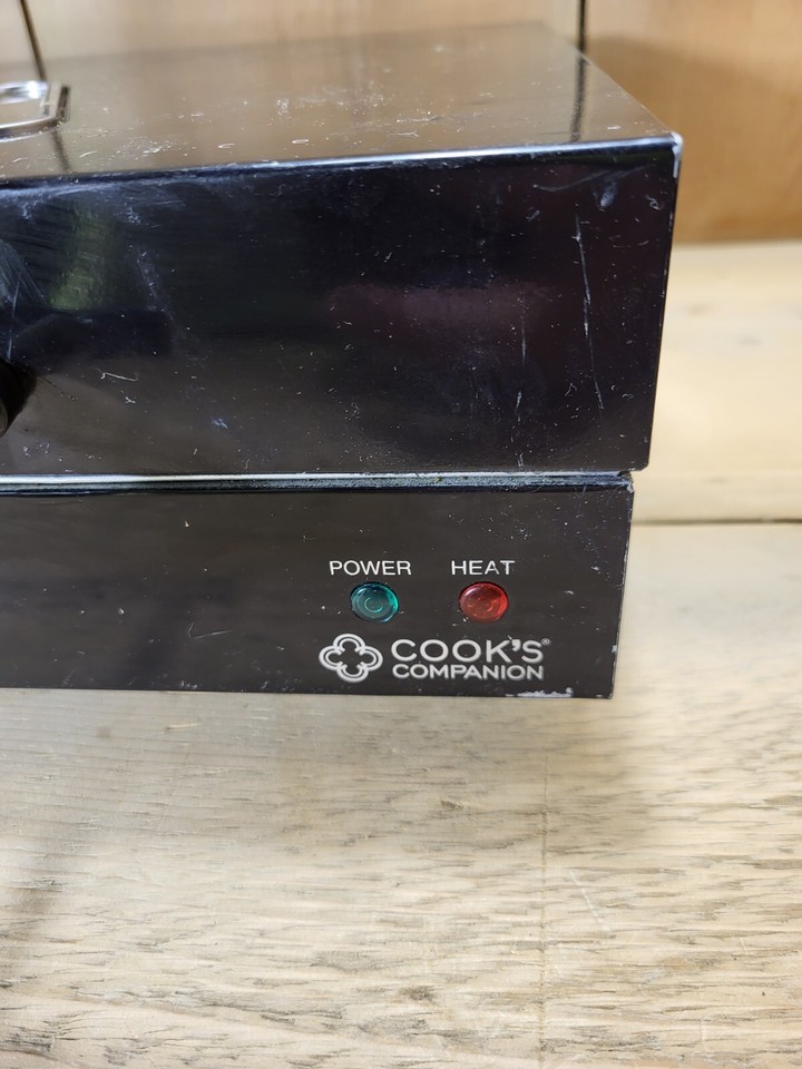 Cook's Companion Pizza Oven 12" Multi Function Countertop Rotating ...