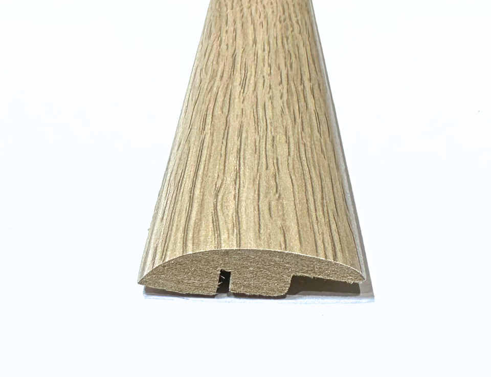 Nevada Oak MDF Laminate Door Bar Trims Ramp Profile End Edge T Bar ...