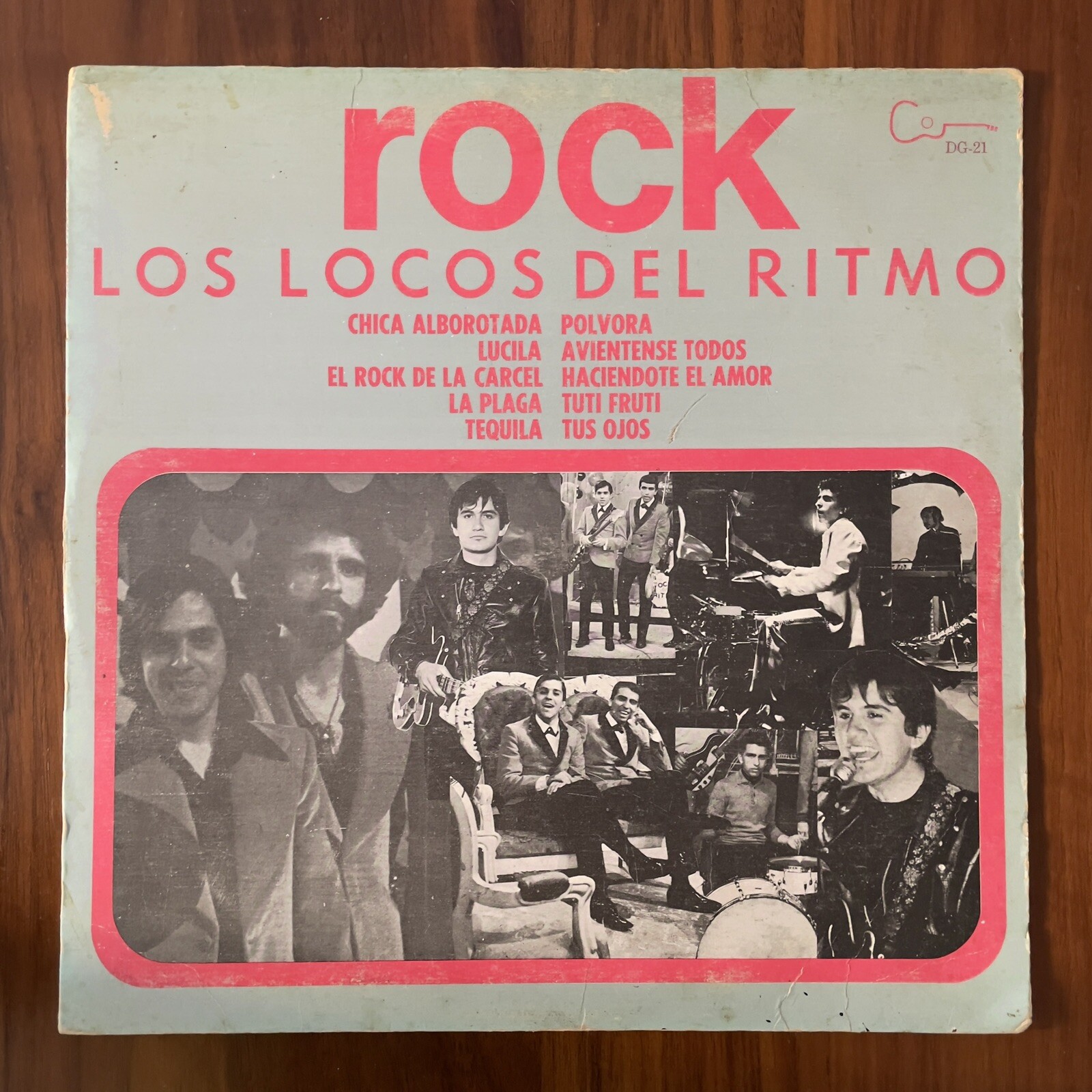 Los Locos Del Ritmo - Rock [LP VINY] Discos Guitarra Mexico 1978 | eBay