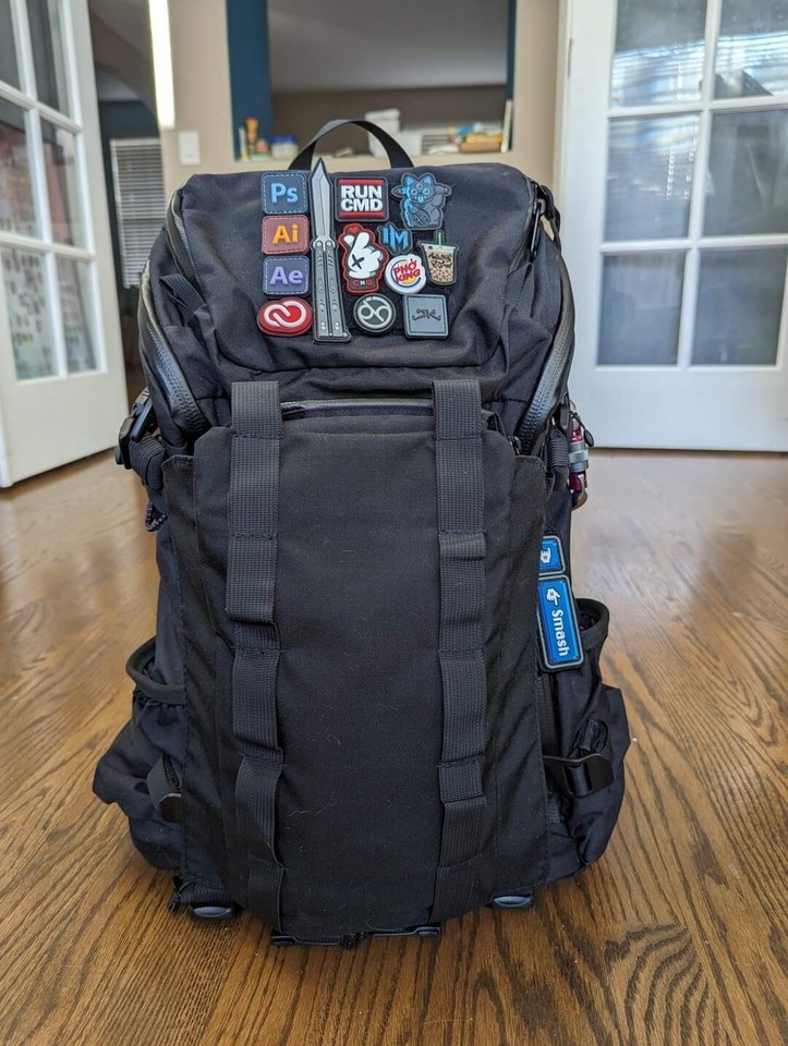 Beaver tail attachment for Mystery Ranch ASAP 3DAP 2DAP Blitz in black ...