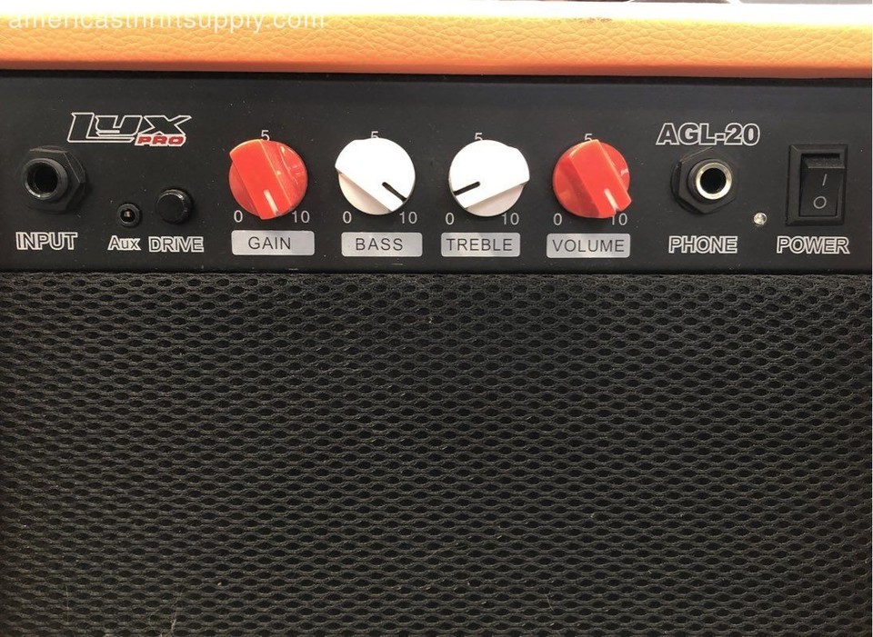 Lux Pro AGL-20 20W Guitar Combo Amplifier Practice Amp Orange | eBay