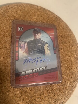 Morgan Shepherd 2022 Panini Donruss Racing Signature Series #SS-MO ...