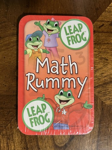 Leap Frog Math Rummy Flash Card Game My Counting Numbers Beginner ...