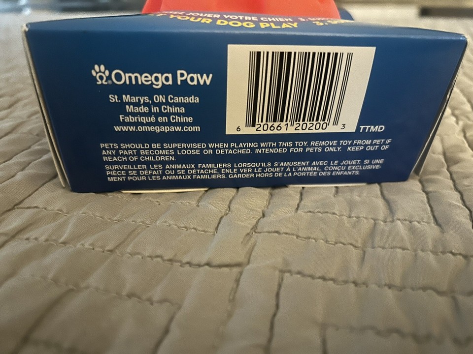 Omega Paw Authentic Tricky Treat Toy Dogs | eBay