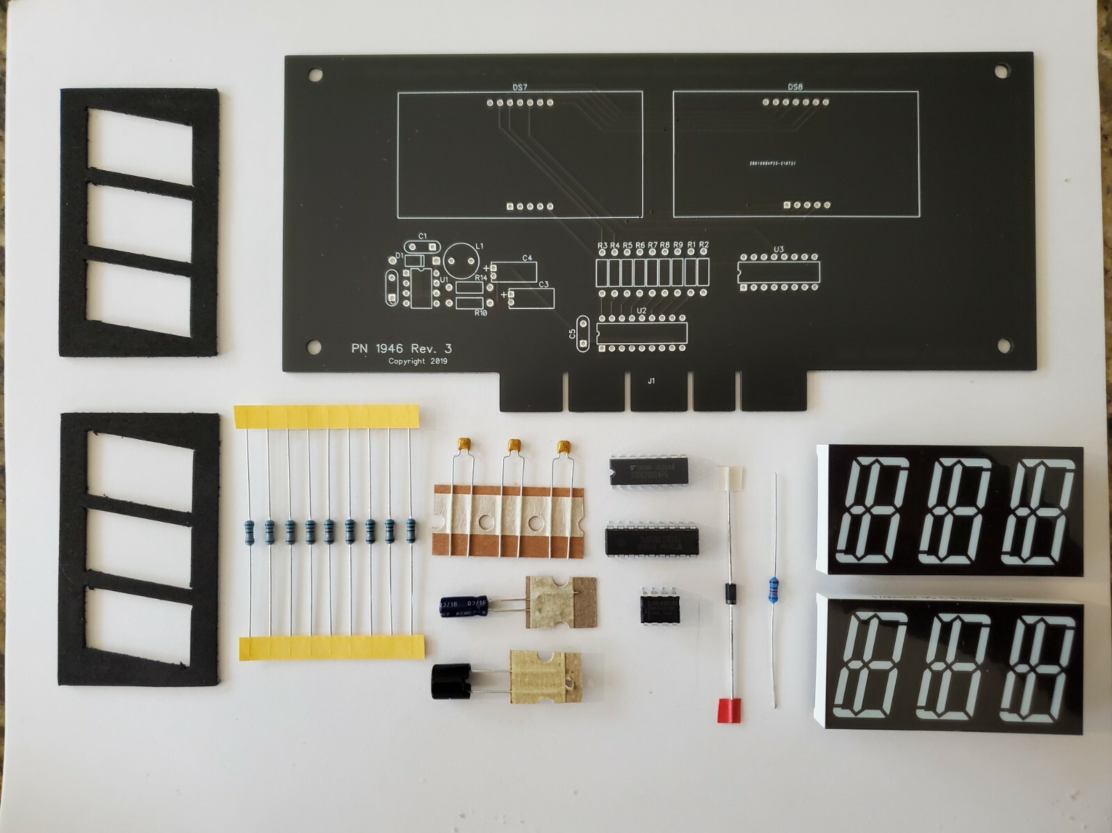 Gottlieb System 1/80 6-digit LED Display DIY kit - Wolffpac | eBay