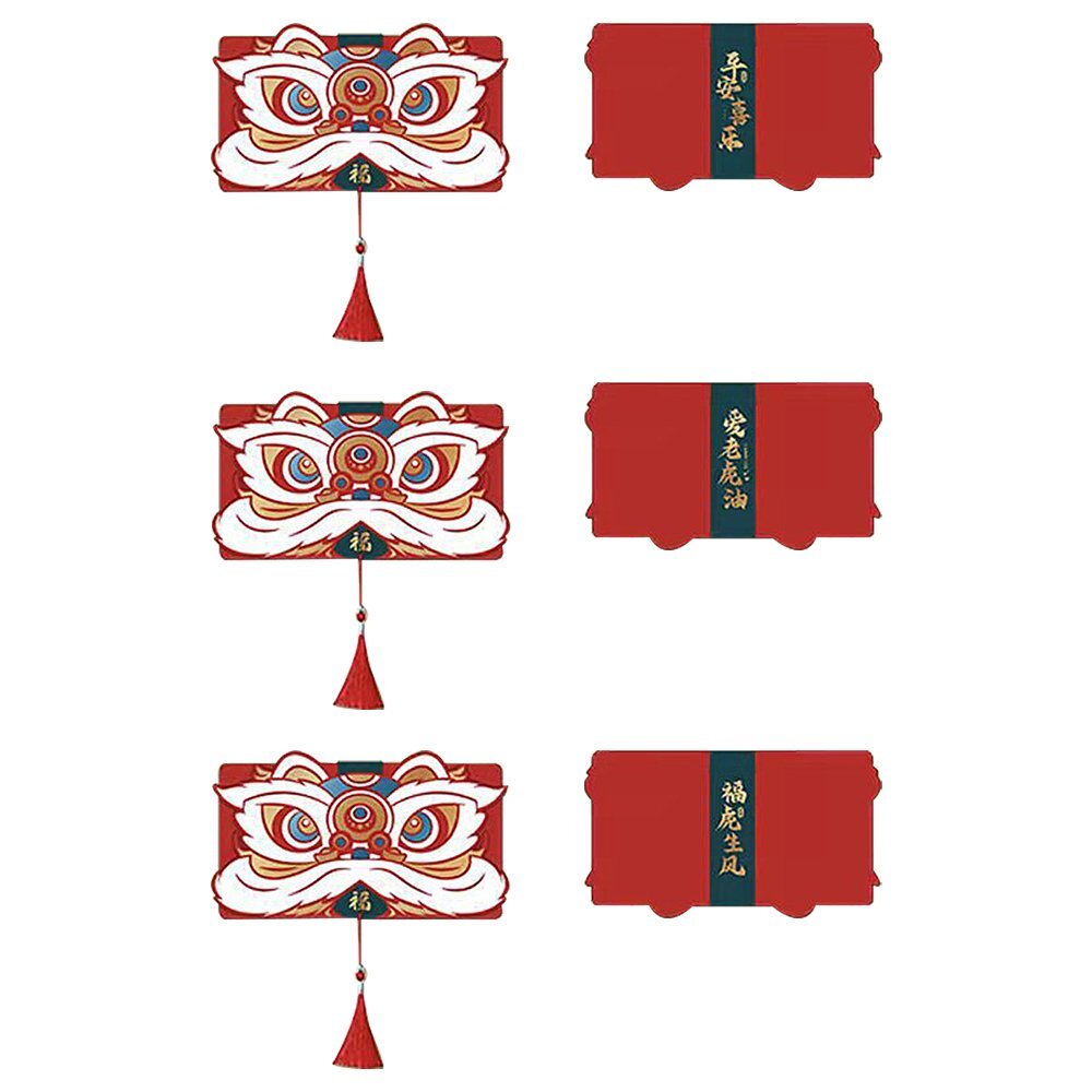 Foldable Tiger Lucky Red Envelopes AU STOLR | eBay