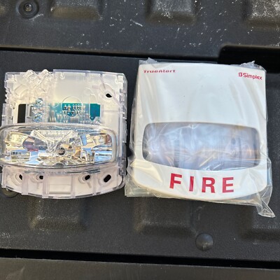 NEW Simplex Non Addressable Fire Alarm Strobe Wall White P/N: 4906-9103 ...