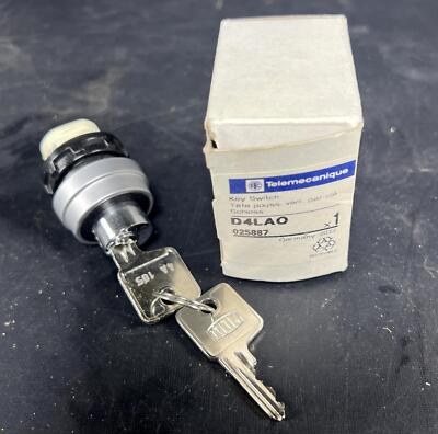 Telemecanique D4LAO, Key Switch, 025887 | eBay