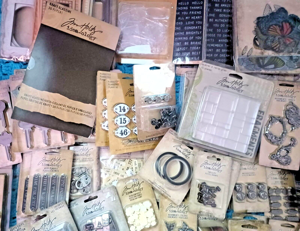 Tim Holtz Idea-Ology Embellishments PICK ONE of 53 TYPES NEW! | eBay