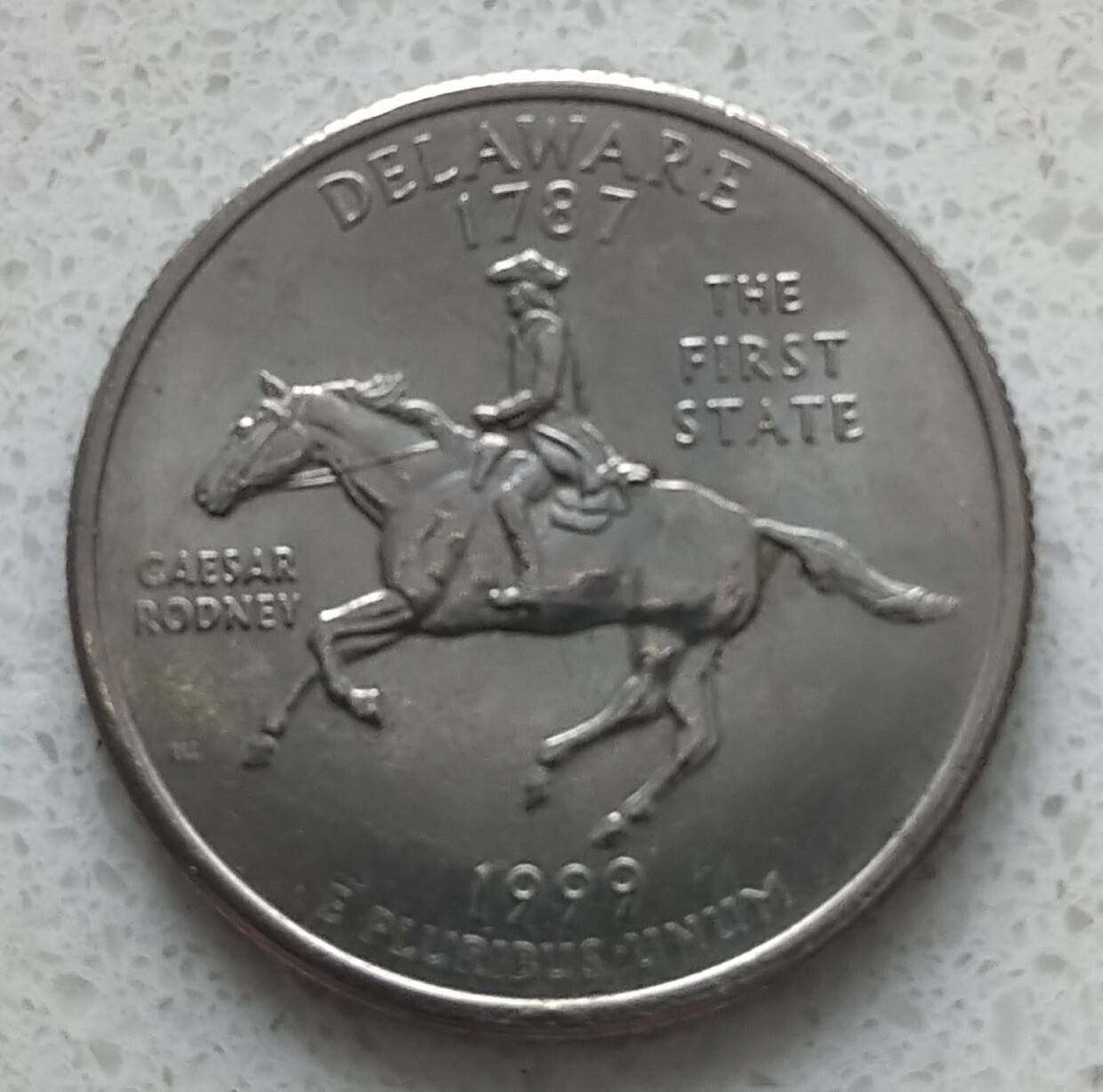 US 1999 "D" Delaware (1787) Quarter Dollar Caesar Rodney | eBay