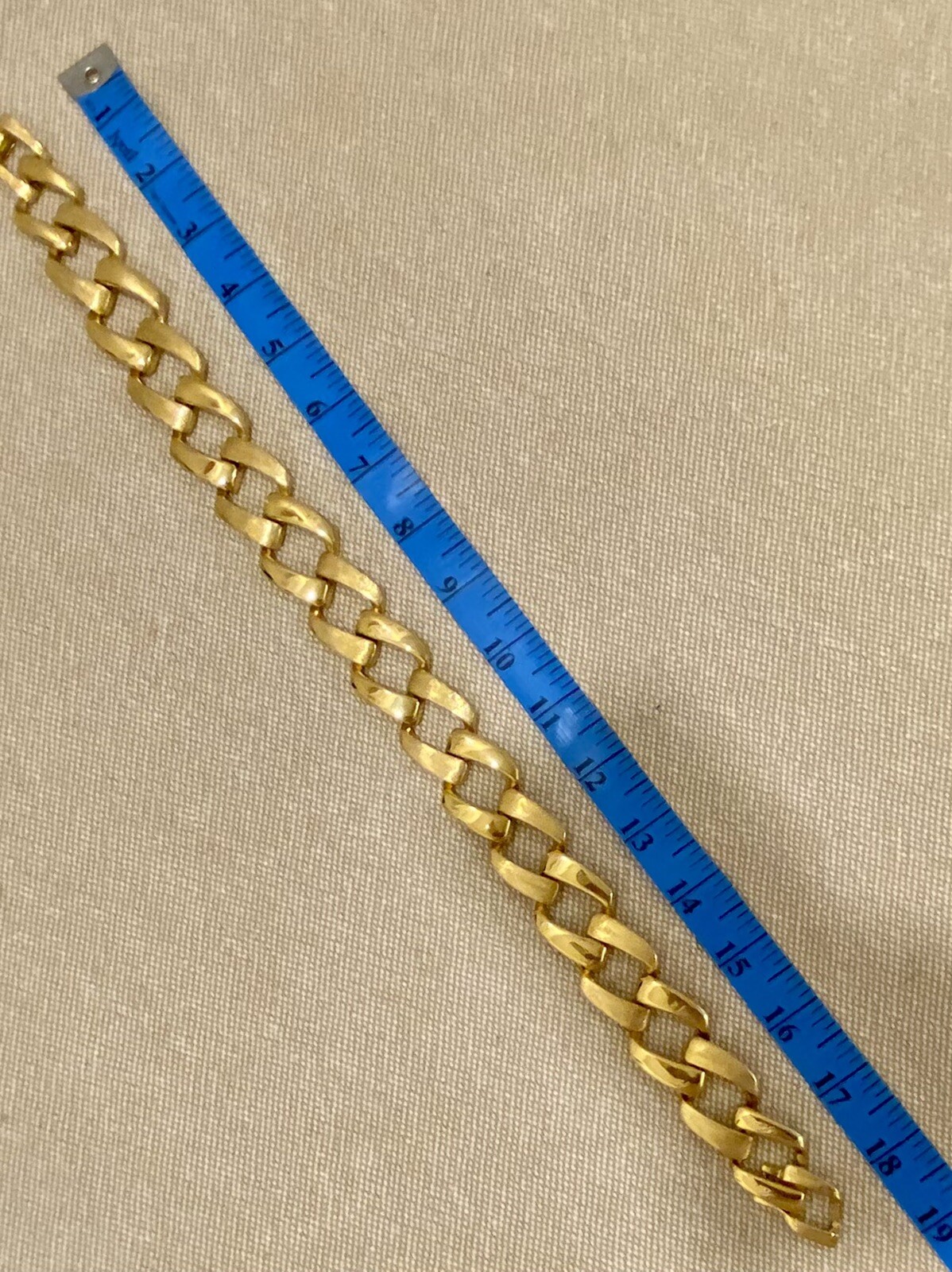 Gorgeous Vintage Napier Gold Tone Chain Necklace 18” … - Gem