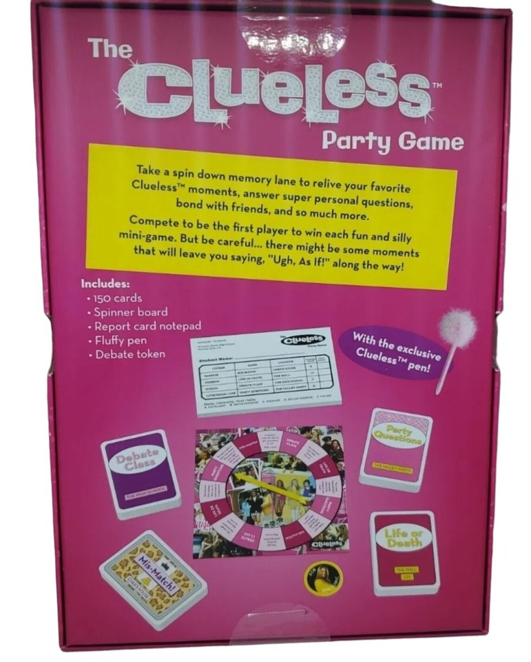 The Clueless Party Game - New - Sealed | eBay