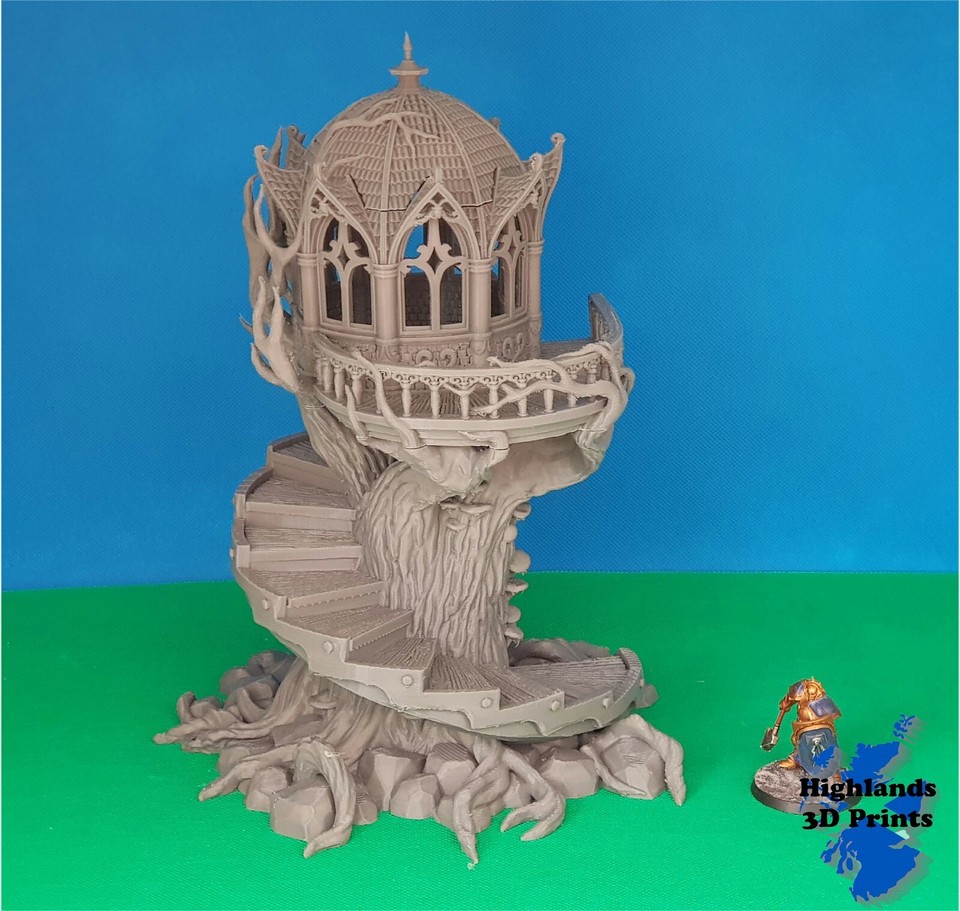 Gloomwood Eyrie Scatter Terrain Tabletop Gaming DnD 3DPrint 32/28/20/15 ...