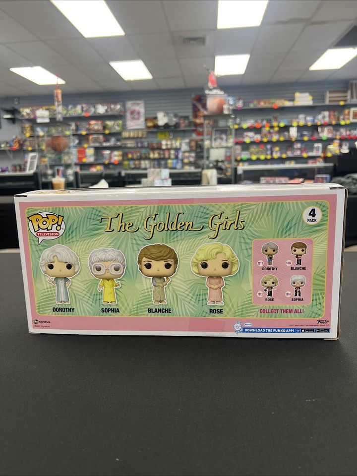 🔥The GOLDEN GIRLS FUNKO Pop Figure 4 Pack Set BRAND NEW!🔥 889698664516 ...