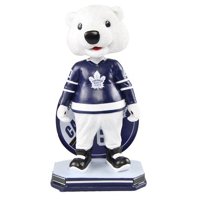 Carlton the Bear Toronto Maple Leafs Mascot Name and Number Bobblehead ...