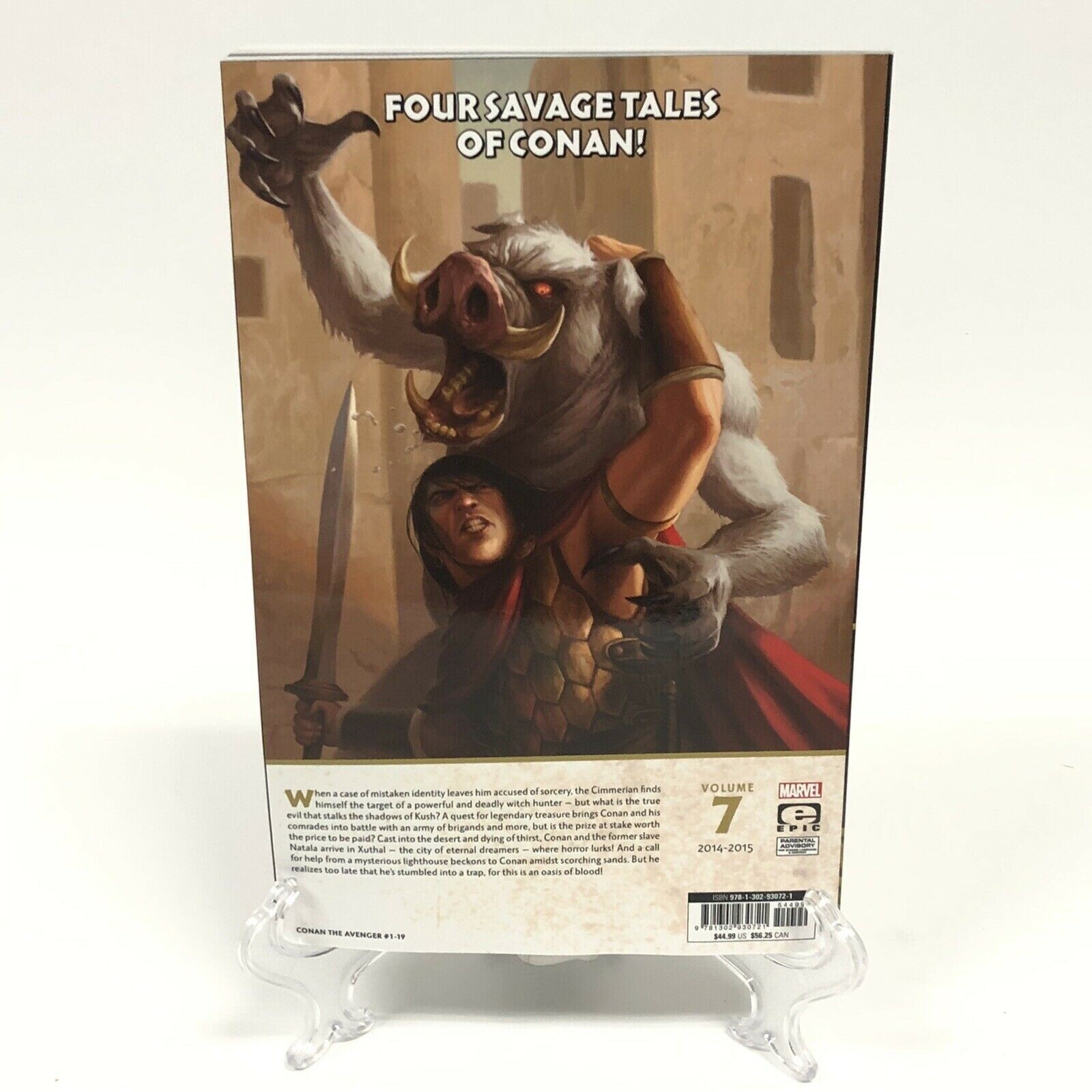 Conan Chronicles Epic Collection V7 Shadows Over Kush New Marvel Comics ...