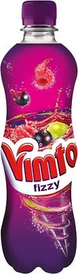 Vimto Fizzy Original Fruit Flavoured Carbonated Soft Drink 12 x 500ml ...