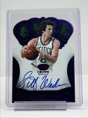 SCOTT WEDMAN 2013-14 CROWN ROYALE AUTOGRAPH DIE CUT PURPLE AUTO 02/25 ...