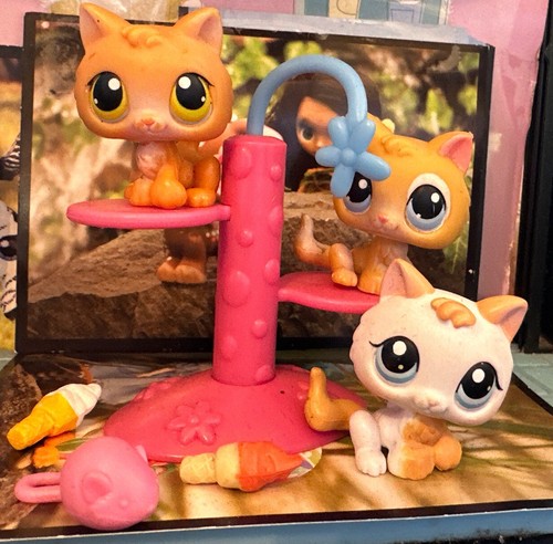 Littlest Pet Shop Cat #134#86#47Chaton LPS Lot Authentic LPs Cats ...