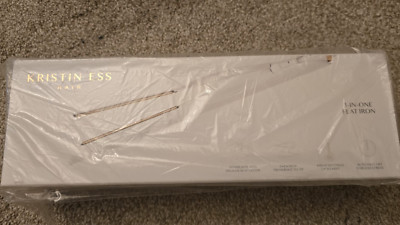 Kristin Ess Titanium Flat Iron 3 in 1 Hair Straightener Curler Dual ...