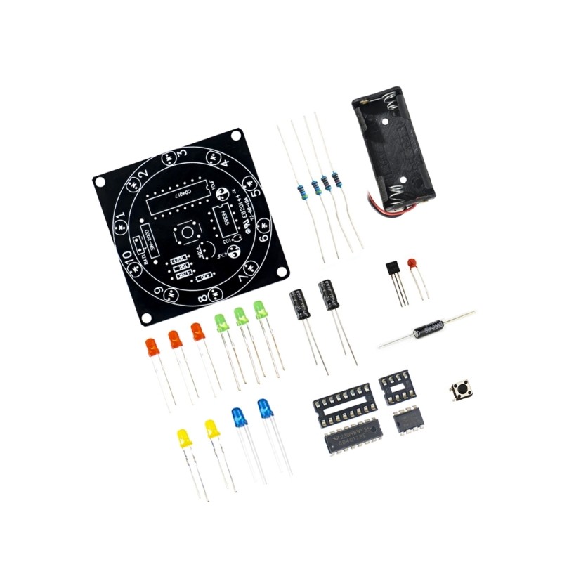 Quivering Transducer Activated DIY Electronics Set For Wheel Game And ...