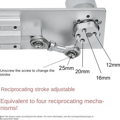 Reciprocating Push Rod Motor Reciprocating Cycle Mini DC Gear Motor ...