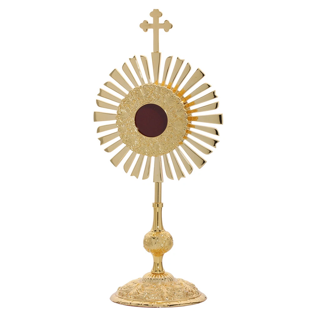 Monstrance On Altar