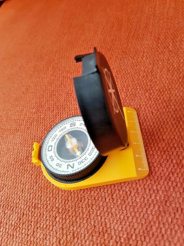 VINTAGE SOVIET RUSSIA USSR COMPASS AZIMUT USSR QUALITY SIGN working ...