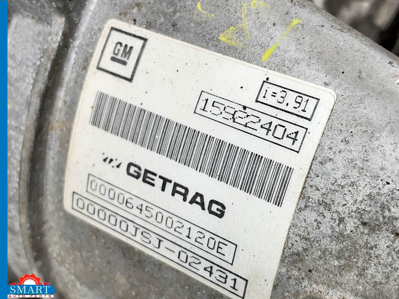 2007 Pontiac Solstice 2.4L Rear Differential Diff 3.91 Ratio Getrag OEM ...