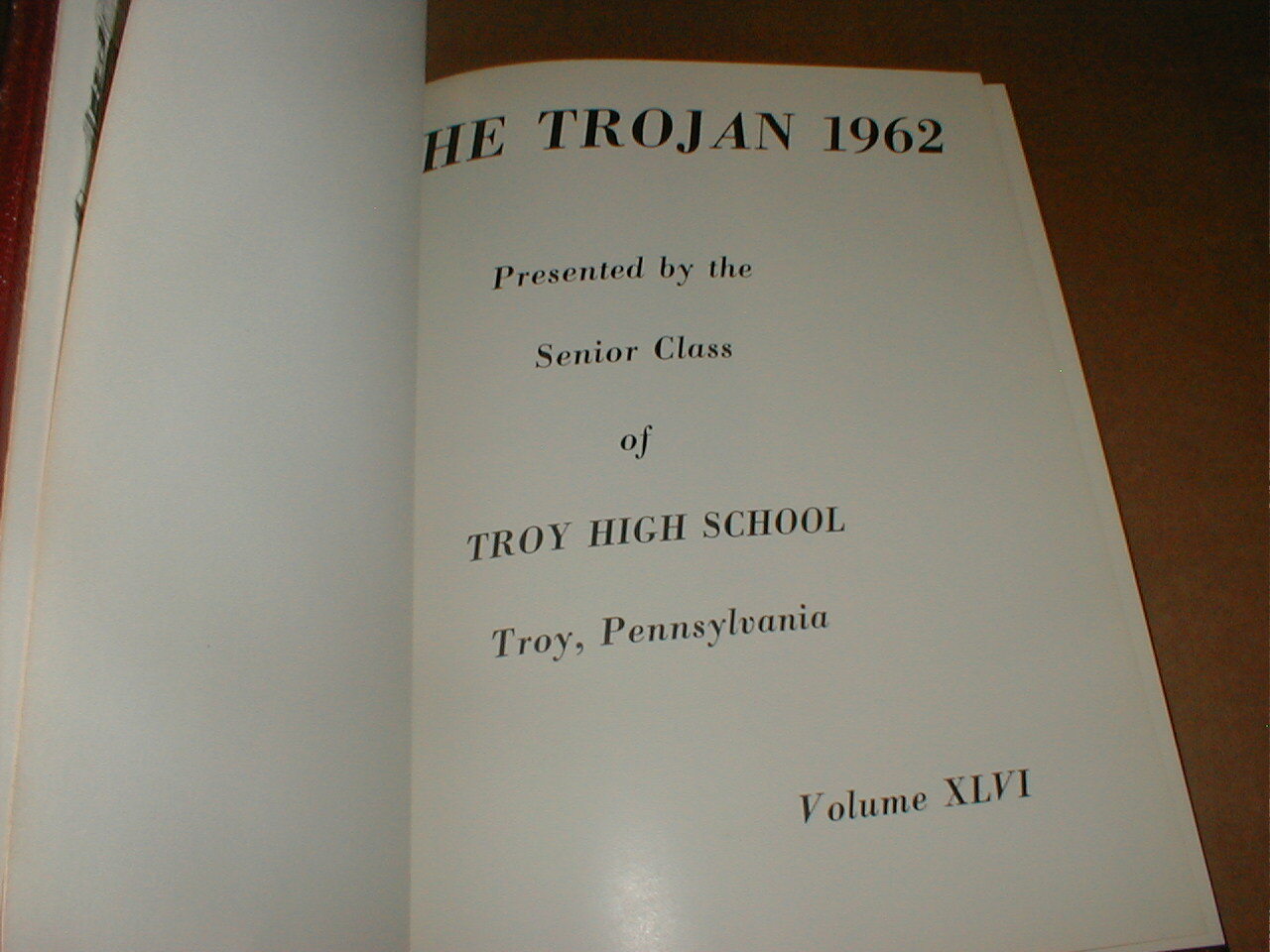 VTG 1962 Troy High School Yearbook Bradford County Pennsylvania PA | eBay