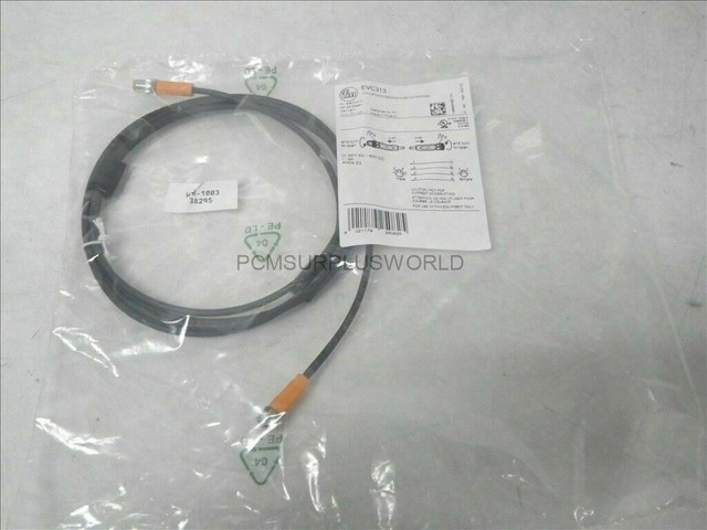 EVC313 IFM Patchcord Male To Female Straight M8 4Pin 2M (New) for sale online | eBay