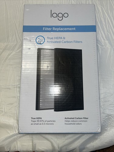 Lago True HEPA and Activated Carbon Filter Replacements for ...