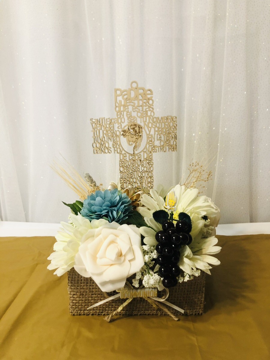 Baptism Centerpieces DIY/Christening ,religious, 51% OFF