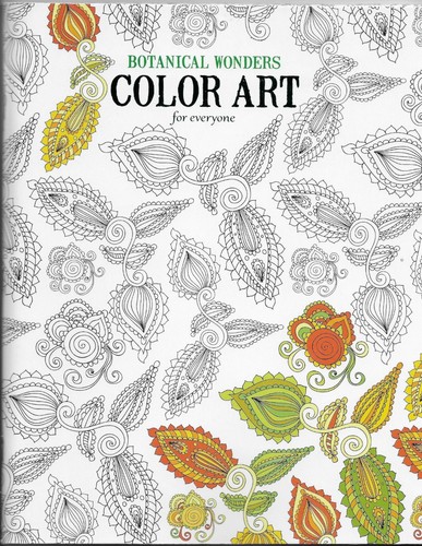 Botanical Wonder Color Art Coloring Book | eBay