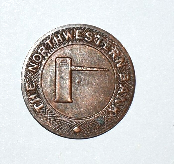 Vintage Parcoa The Northwestern Bank Parking Token Coin | eBay